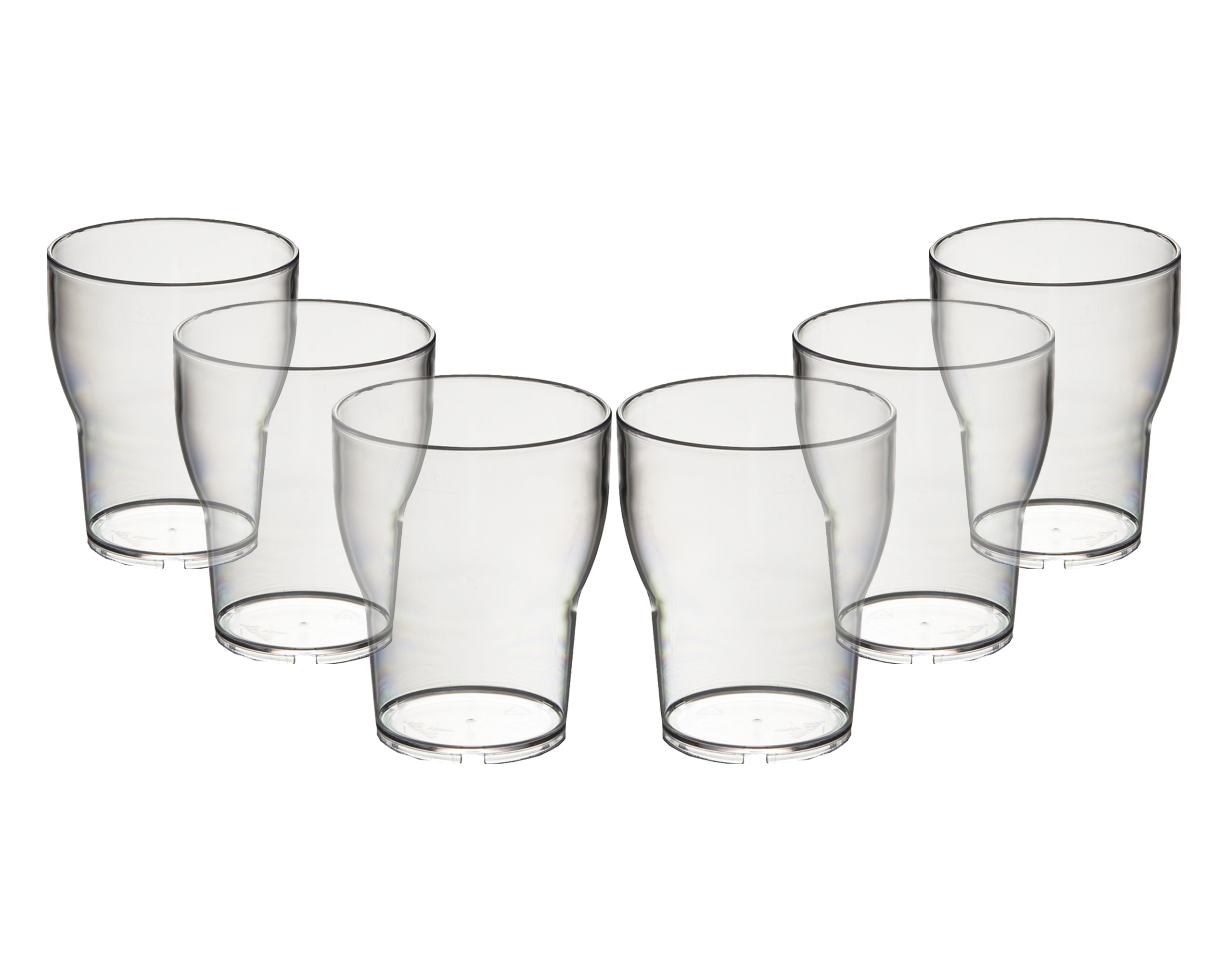 Polycarbonate Tumbler Glasses Set – 6 Polycarbonate Tumblers